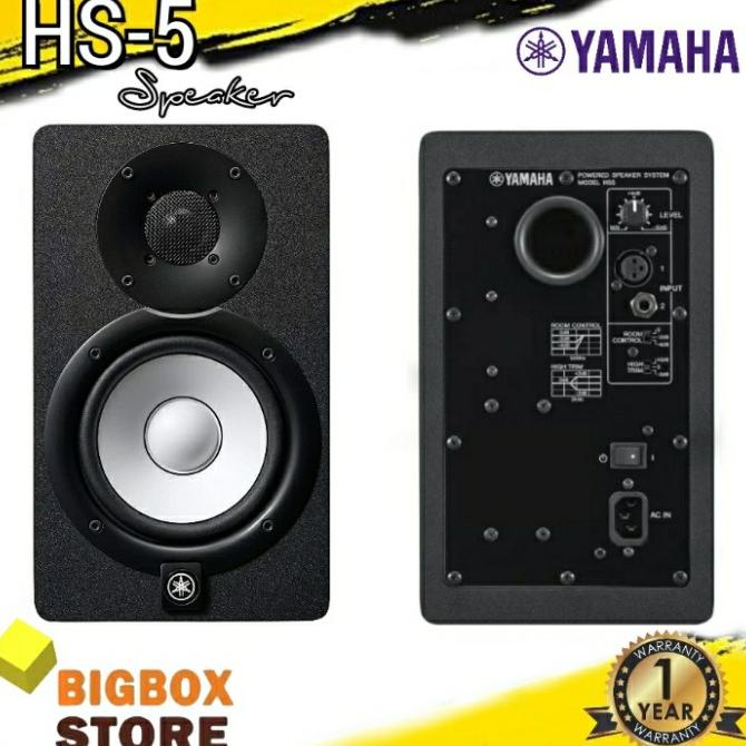Jual Yamaha Studio monitor Speaker HS-5 / HS 5 /HS5 | Shopee Indonesia