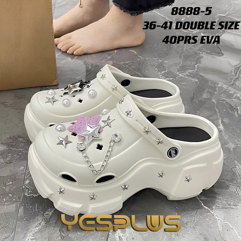 Jual Gamaliel - Sandal Baim Jibbitz Bintang Tinggi 8cm Bahan Eva Rubber ...