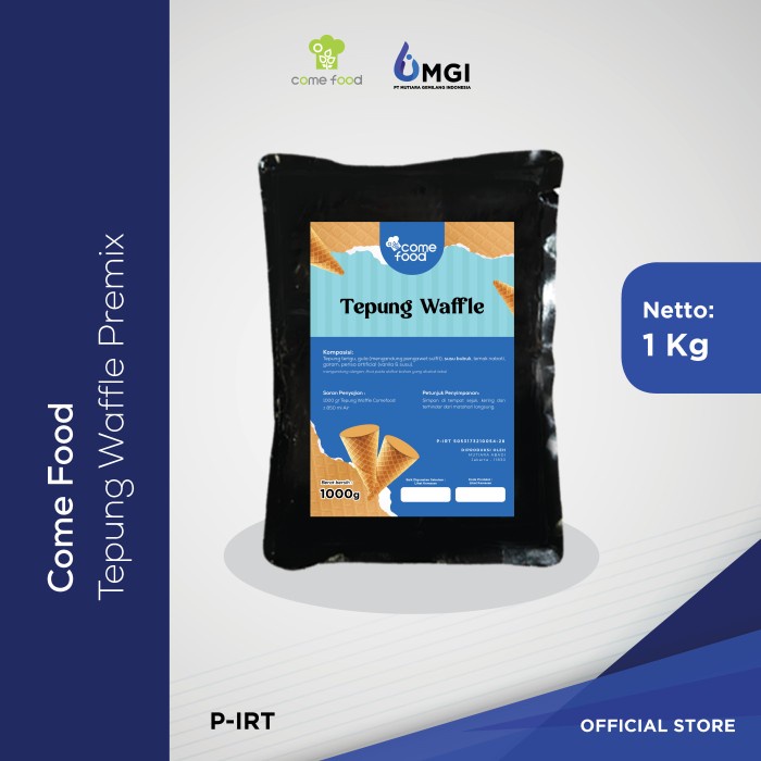 Jual Promo Premix Waffle Cone Powder / Cone Es Krim / Tepung Waffle ...