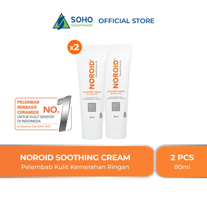 Jual Noroid Soothing Cream - 80Ml X 2Pack | Shopee Indonesia