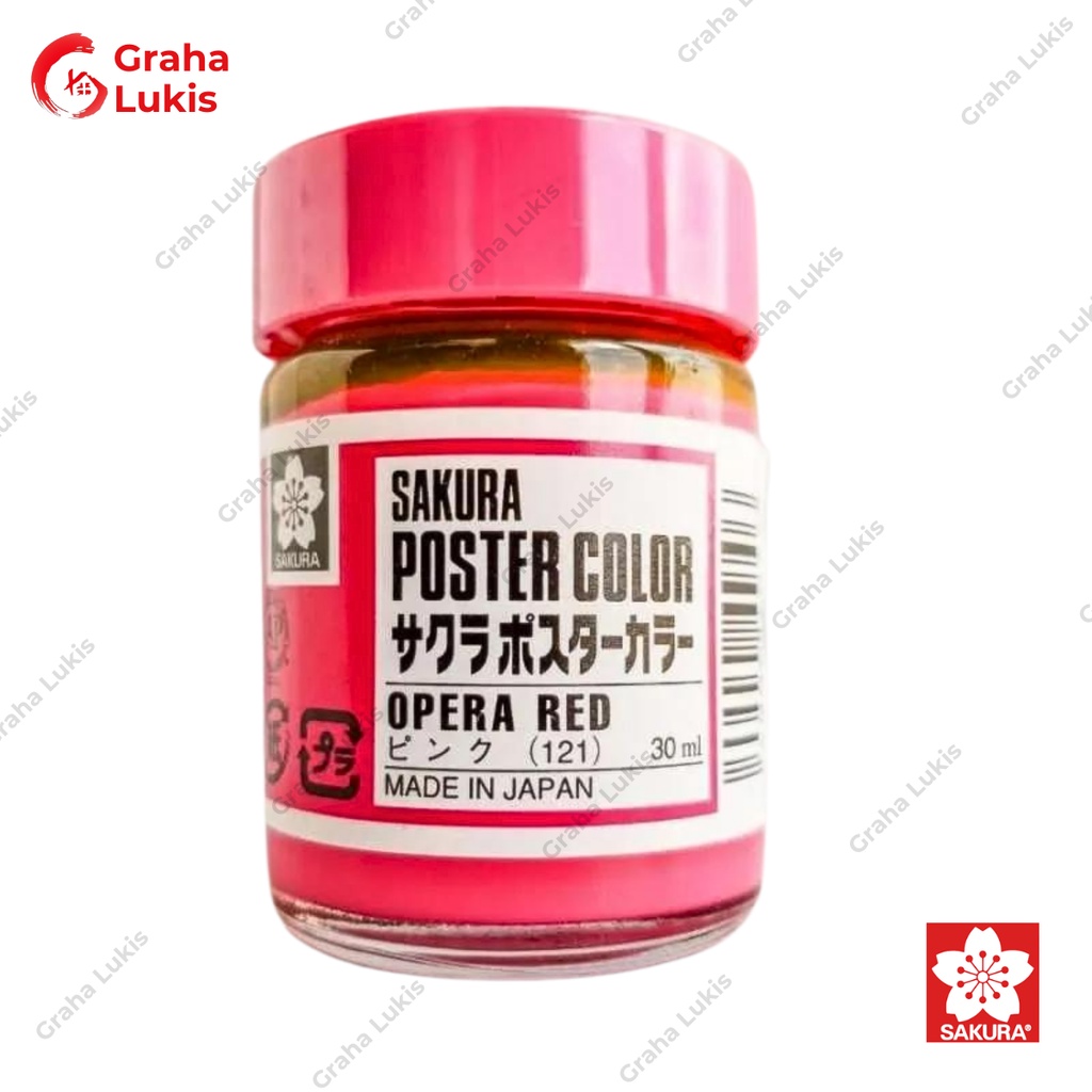 Jual CAT POSTER SAKURA 30ML - SAKURA POSTER COLOURS 30ML | Shopee Indonesia