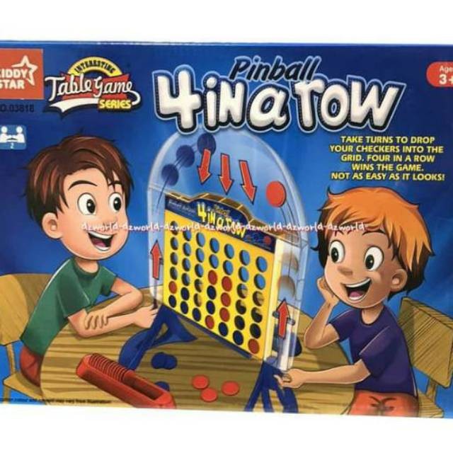 Jual Family Kids Games - Mainan Anak Table Game Pinball 4 In A Row ...