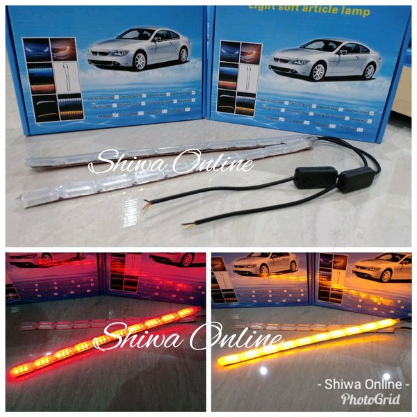 Jual Lampu DRL Sein Running Led - Lampu Mobil DRL Daytime Running Light ...
