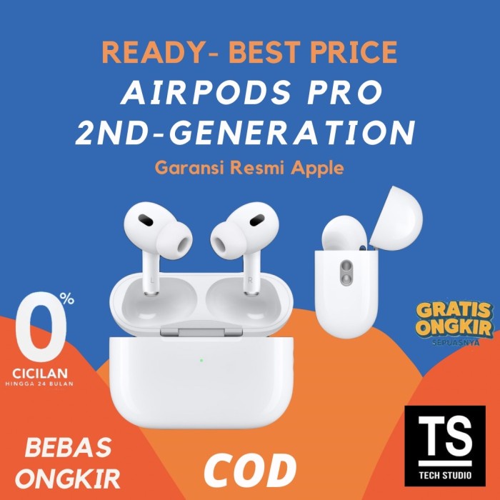 Jual (IBOX) Apple AirPods Pro 2 2022 2nd Gen Magsafe Wireless Airpod MQD83 | Shopee Indonesia