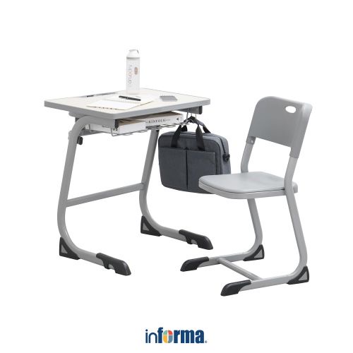 Jual Informa Jacob Set Meja & Kursi Sekolah - Abu-Abu Set Furniture ...