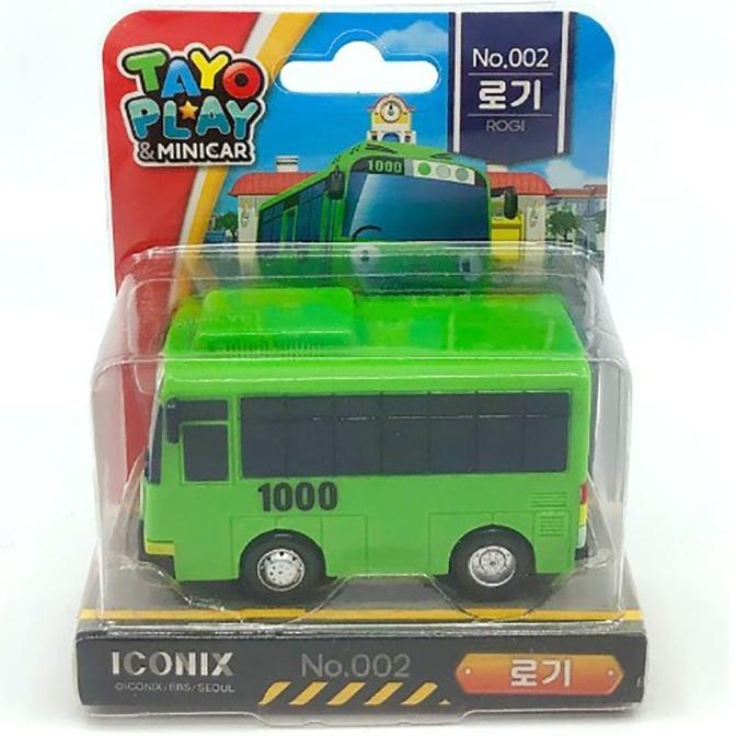 Jual Iconix Tayo The Little Bus Play Minicar Rogi Korean Toys Animation ...