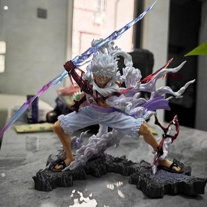 Jual Patung PVC Anime One Piece Monkey D Luffy Gear 5 Nika Joyboy ...