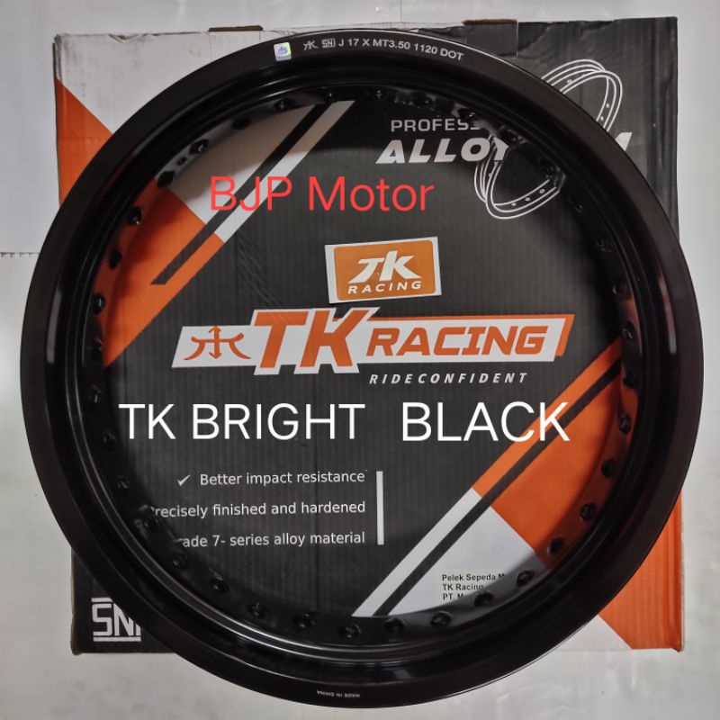 Jual Velg TK Racing Ring 16 ukuran 1.85/ 16 BLACK BRIGHT WM 36H ...