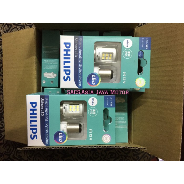 Jual Bohlam LED Philips 1156 s25 putih | Shopee Indonesia