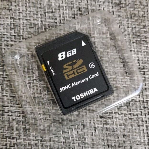 Jual Memory SD Card 8GB Original Toshiba Made In Japan Memori SDHC ...