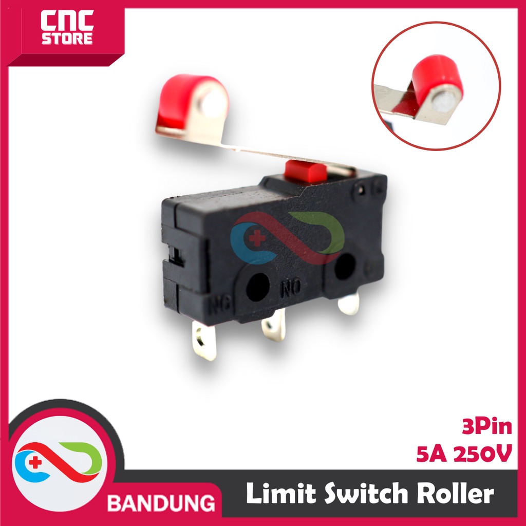 Jual MICRO LIMIT SWITCH ROLLER 3P 3PIN 5A 250V | Shopee Indonesia