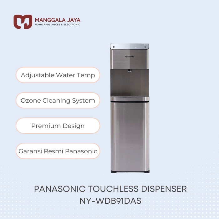Jual PANASONIC PREMIUM DISPENSER TOUCHLESS GALON BAWAH NY-WDB91DAS ...