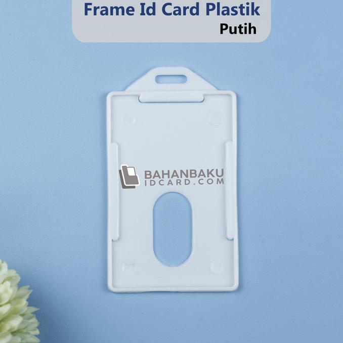 Jual Frame Casing Tempat ID Card Holder Plastik Mika Portrait | Shopee ...