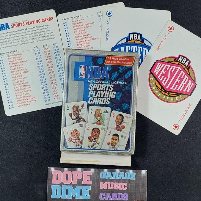 Jual Kartu Basket Official Licensed 2004-05 NBA Sports Playing Cards ...