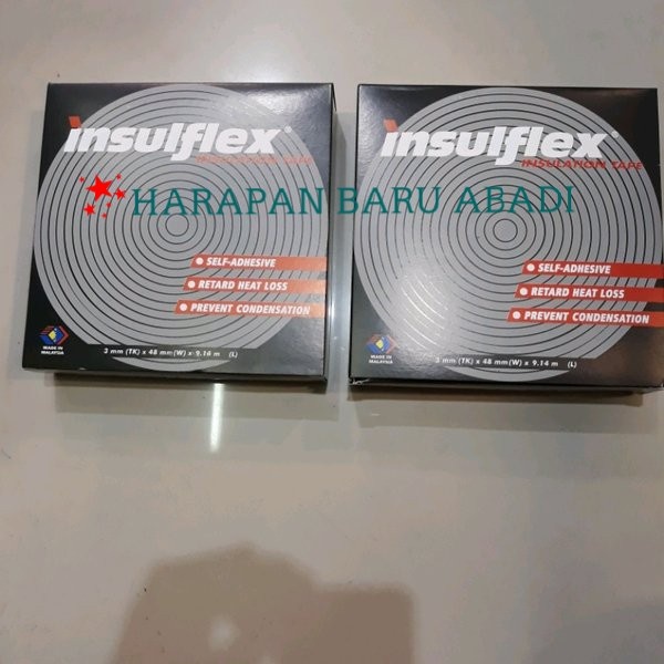 Jual INSULASI TAPE 2" INSULFLEX - ARMAFLEX / ISOLASI BUSA | Shopee ...