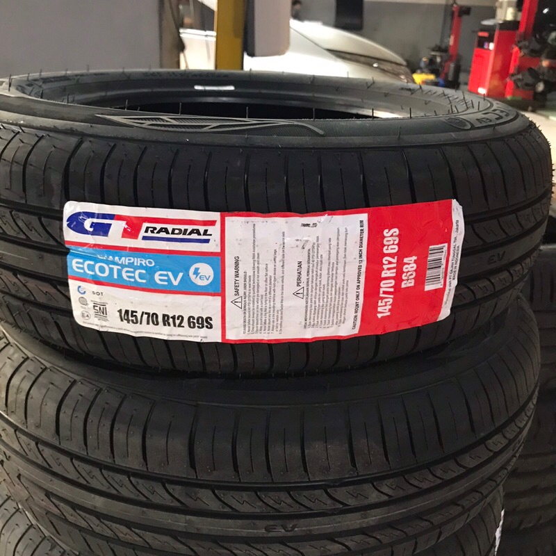 Jual Ban Mobil 145/70 R12 GT Radial CHAMPIRO ECOTEC EV Wuling Air EV ...