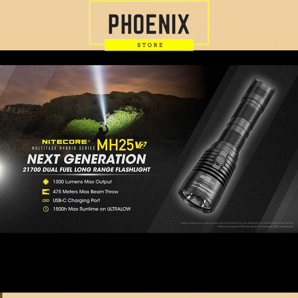 Jual NITECORE Senter High Performance LED 1300 Lumens - MH25 V2 ...
