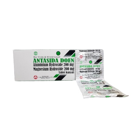 Jual ANTASIDA DOEN IFI 10 STRIP X 10 TABLET MENGATASI MASALAH LAMBUNG ...