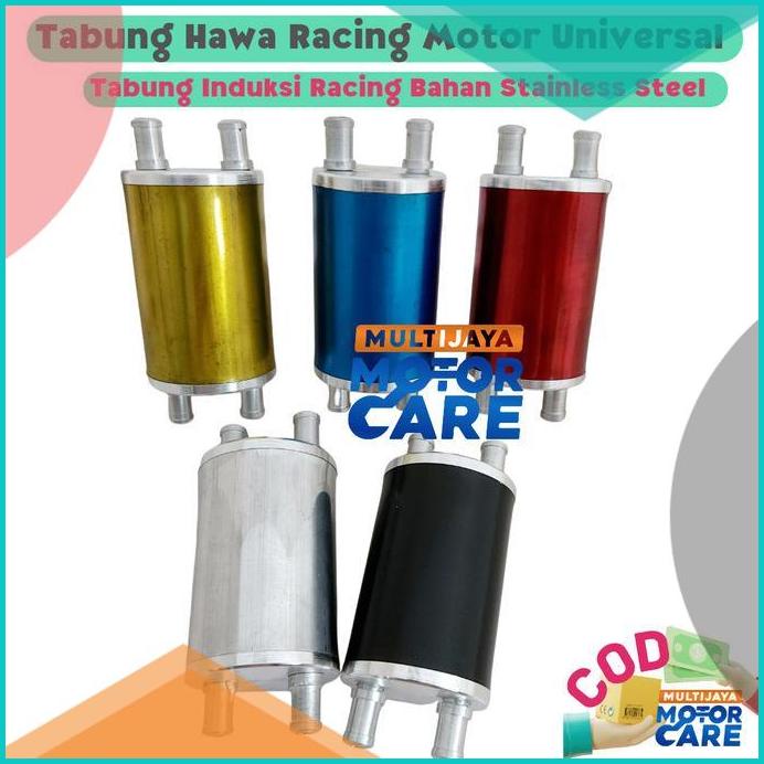 Jual Tabung Hawa Racing Warna Semua Motor Stainless Steel Universal ...