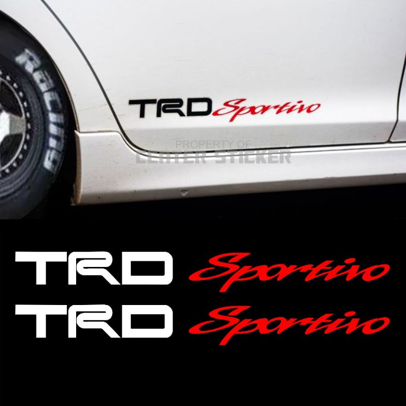 Jual Sticker stiker trd sportivo stiker mobil trd sportivo | Shopee ...