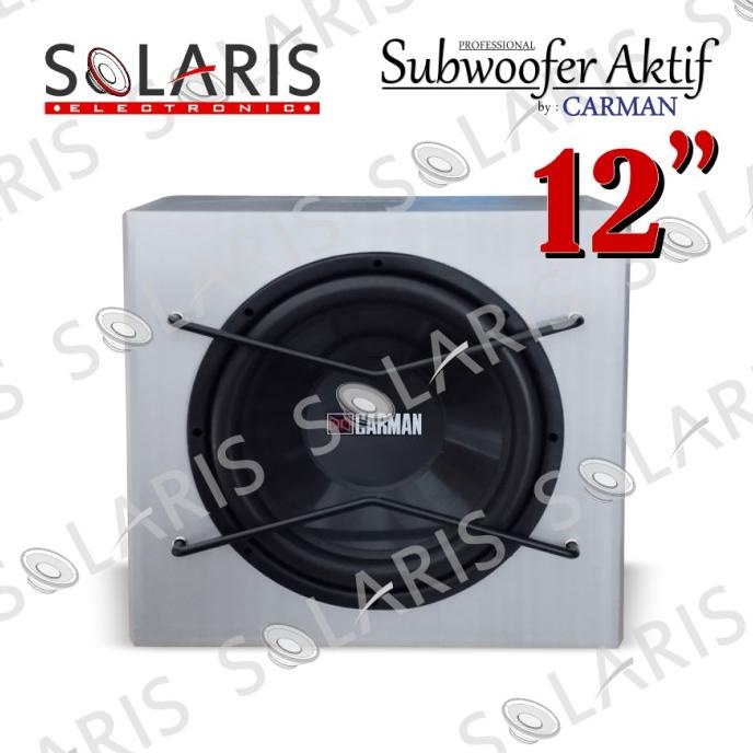 Jual Subwoofer Aktif 12 Inch Bassbox Carman Cm-1211 | Shopee Indonesia