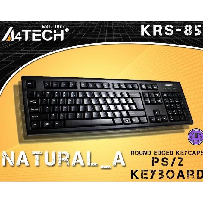 Jual Keyboard A4Tech PS2 KRS-85 | Shopee Indonesia
