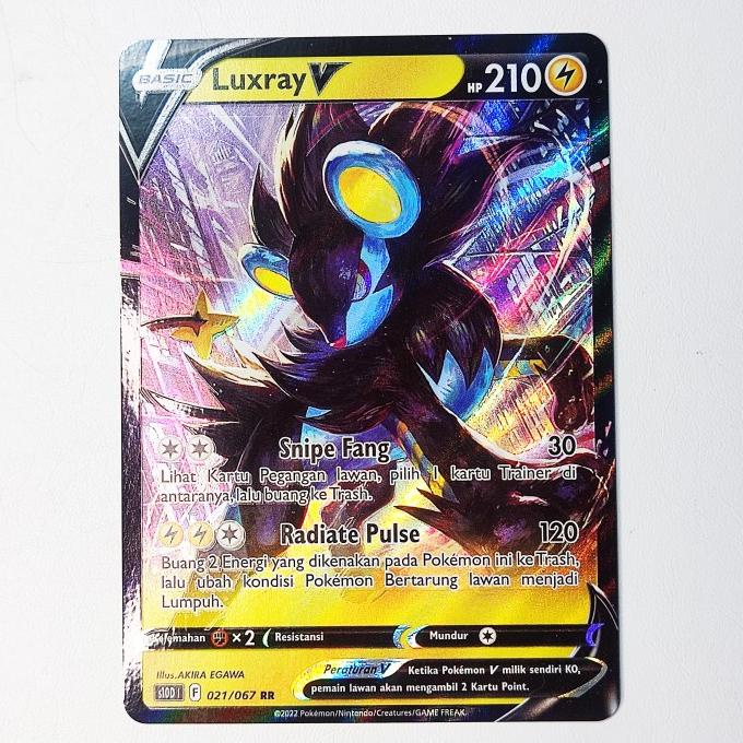 Jual Luxray V RR 021/067 S10D - Kartu Pokemon Indonesia | Shopee Indonesia