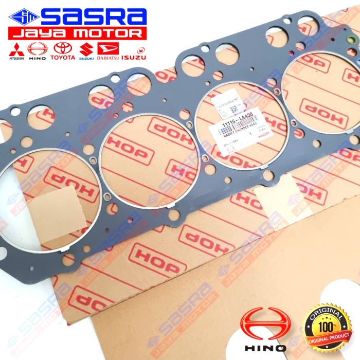 Jual Gasket Cylinder Head ORI DUTRO/DYNA E2 W04D-T HINO GENUINE PARTS HOP - Paking Deksel 130HD ...