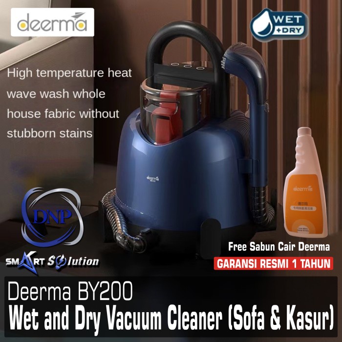 Jual Deerma BY200 Wet and Dry Vacuum Cleaner Penyedot Debu Sofa dan Kasur | Shopee Indonesia