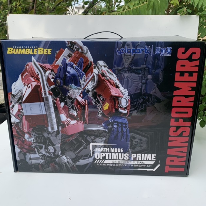 Jual Yolopark Optimus Prime Earth Mode Transformers Bumblebee Model Kit ...