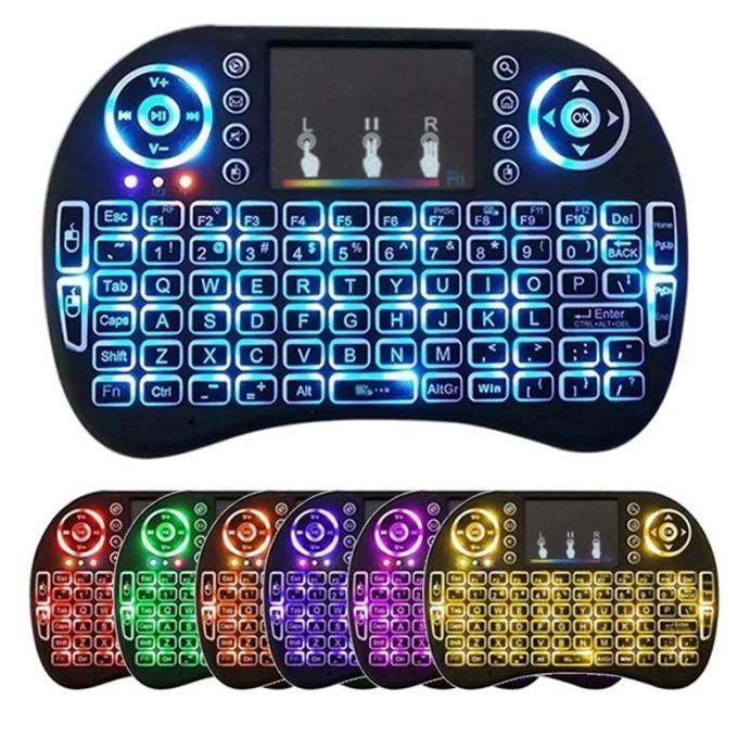 Jual Keyboard Backlit Keyboard Warna Keyboard Lampu Android Tv Box ...