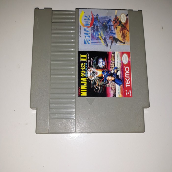 Jual Kaset NES Nintendo 2 in 1 multi games | Shopee Indonesia
