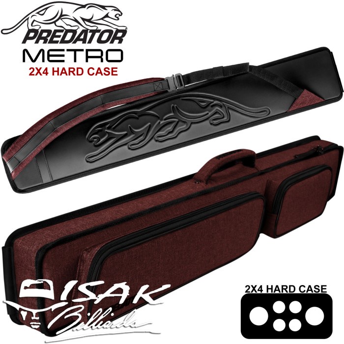 Jual Predator Metro 2x4 Red Hard Case - Tas Stick Billiard Pool Cue ...