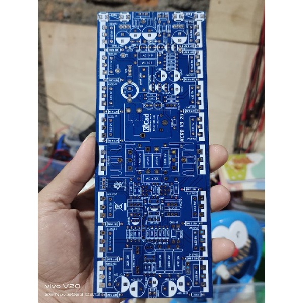 Jual PCB MCRD V3 2U 20cm doble layer pcb power ampli MCRD | Shopee ...