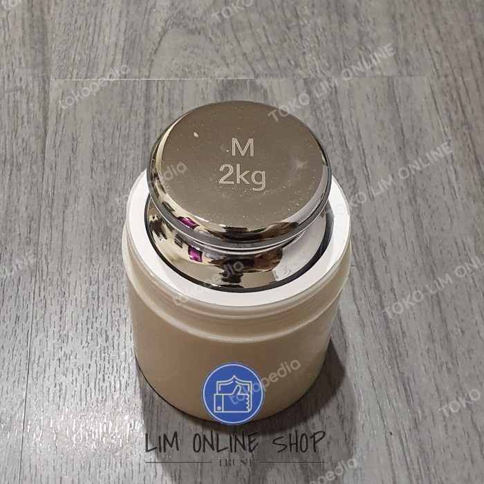 Jual New!! 2000 Gram Bandul Kalibrasi Berat Timbangan Calibration Weight 2kg 2 Kg | Shopee Indonesia