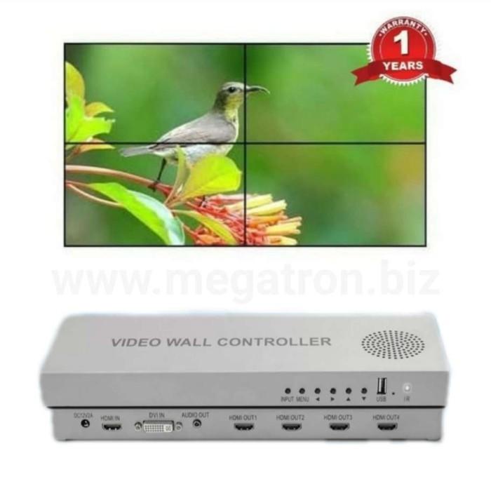 Jual Hdmi Video Wall Controller 2X2 ( Multi-Input: Vga / Dvi / Hdmi ...