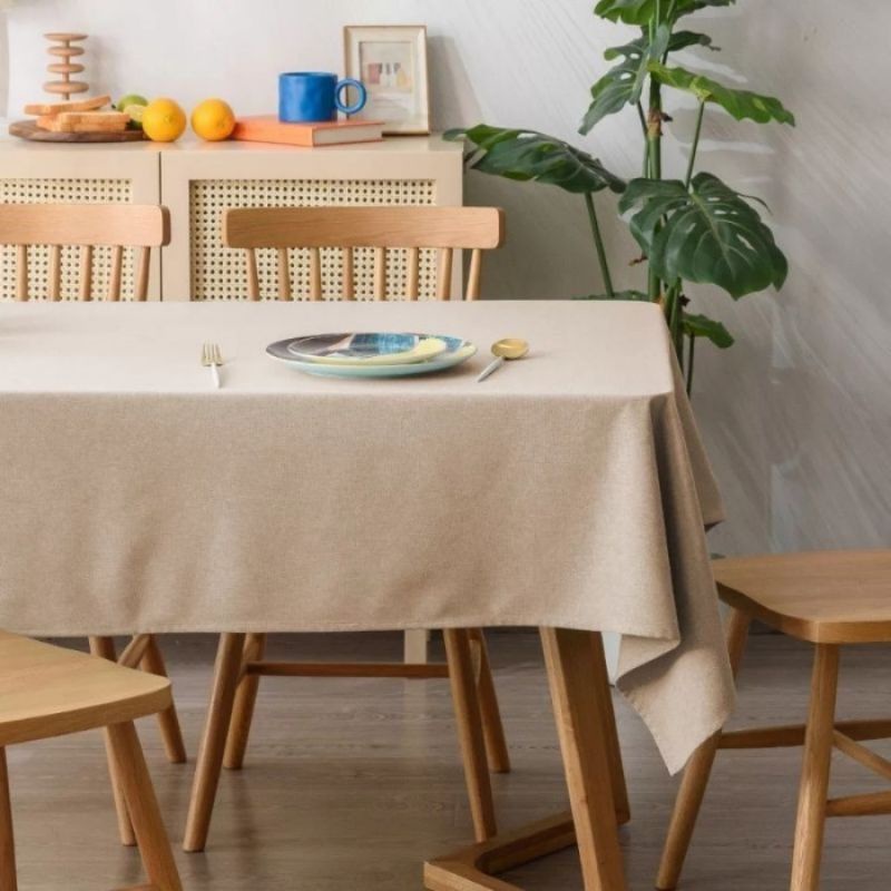 Jual Taplak meja polos katun kain ukuran 120x180cm | Shopee Indonesia