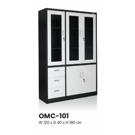 Jual Lemari OMC-101 OVISPRO/Lemari Arsip Besi Steel Files Cabinet ...