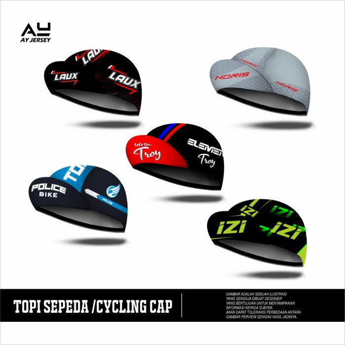 Jual Cycling Cap Element Troy (Topi Sepeda) | Shopee Indonesia