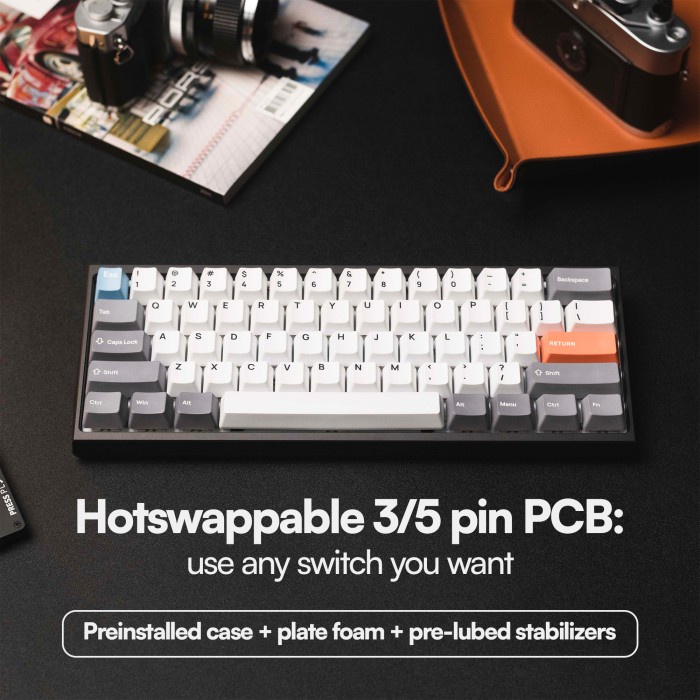 Jual APOLLO61 Lightyear Edition Wireless Aluminum Case Mechanical ...