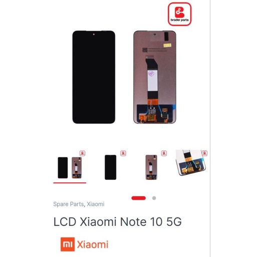 Jual LCD TOUCHSCREEN XIAOMI REDMI NOTE 10 5G BLACK | Shopee Indonesia