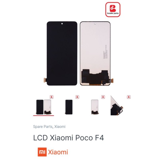 Jual LCD TOUCHSCREEN XIAOMI POCO F4 BLACK | Shopee Indonesia