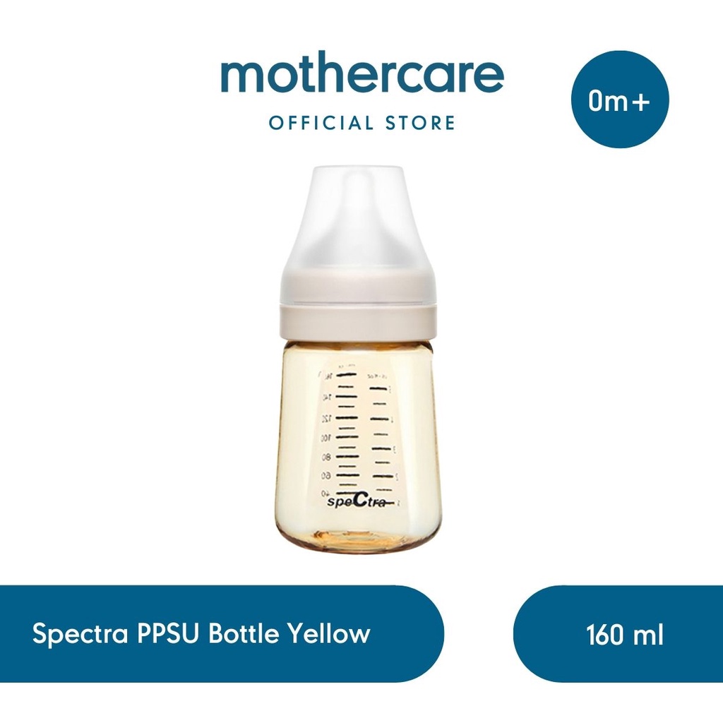 Jual Spectra New Ppsu Bottle 160Ml Yellow - Botol Minum Anak (Kuning) | Shopee Indonesia
