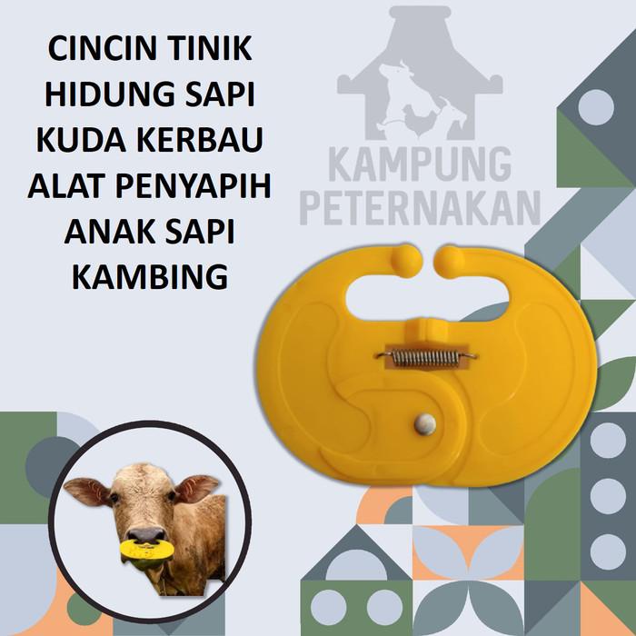 Jual Cincin Tinik Hidung Sapi, Kuda, Kerbau Alat Penyapih Anak Sapi ...