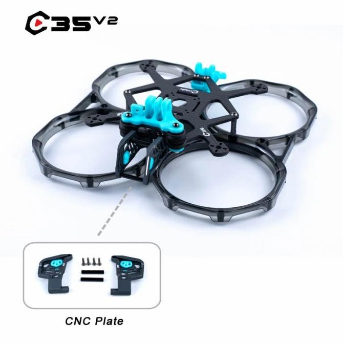 Jual AXISFLYING CineON C35 3.5-inch cinewhoop premium FPV drone frame ...