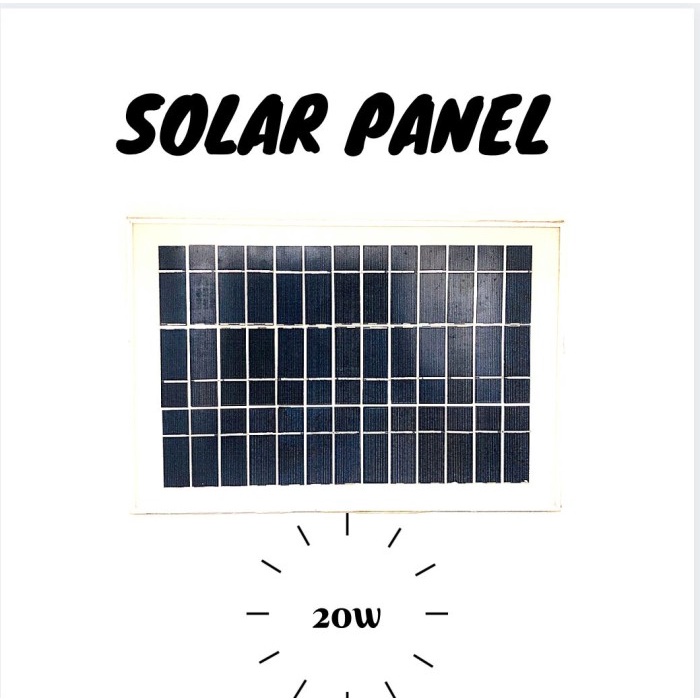 Jual Solar Panel Solar Cell Panel Surya 20w | Shopee Indonesia