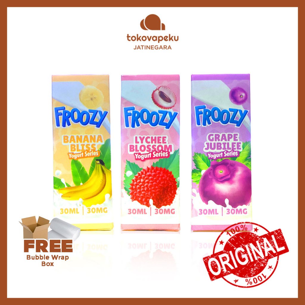 Jual FROOZY YOGURT SERIES SALTNIC 30MG FOOM FROOZY 30ML ORI by FOOM LAB | Shopee Indonesia