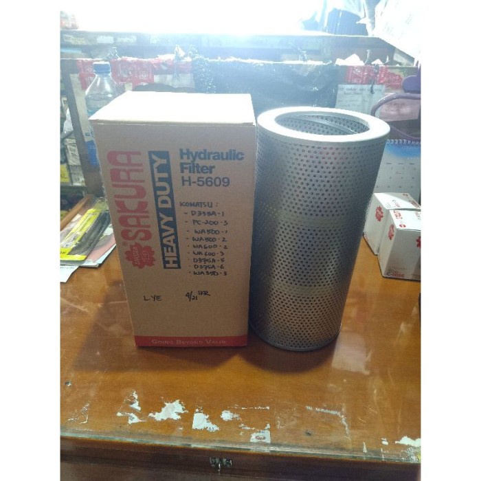 Jual Filter Hydraulic 195-60-16320 P551142 Jhe-88000 Hf6356 H-5609 ...