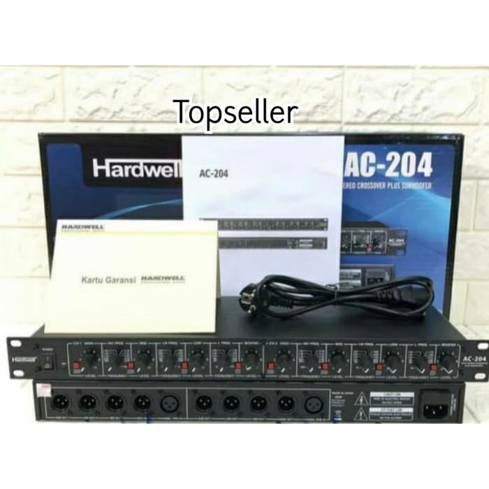 Jual Crossover HARDWELL AC204 ORIGINAL AC-204 STEREO 4 WAY PLUS ...