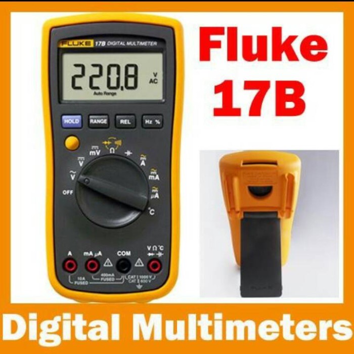 Jual Fluke 17B Plus Digital Multimeters Multimeter Original Asli ...